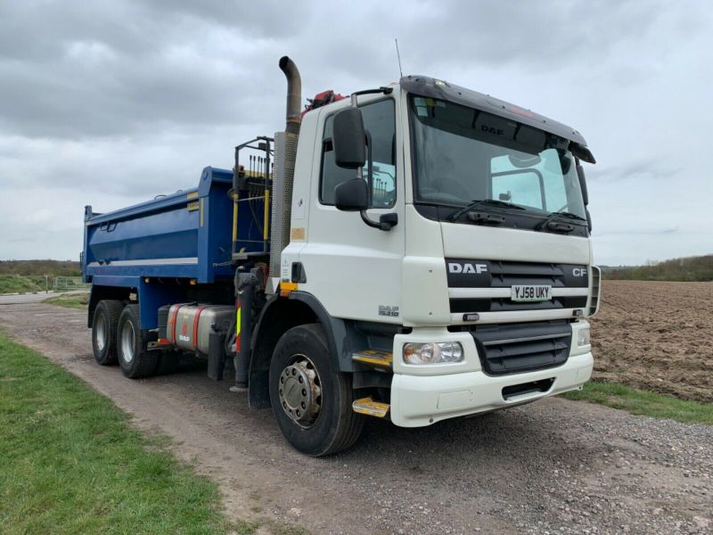 DAF CF 85 6X4 GRAB TIPPER EPSILON for sale