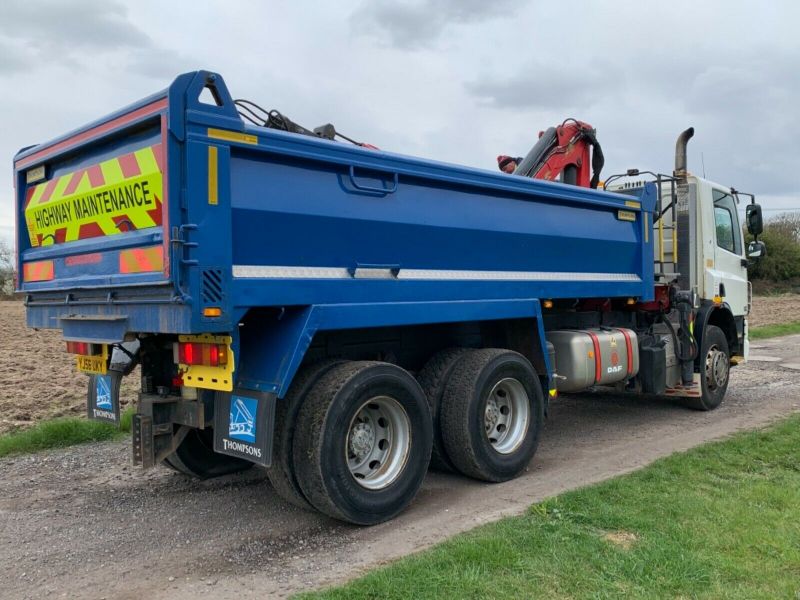 DAF CF 85 6X4 GRAB TIPPER EPSILON for sale
